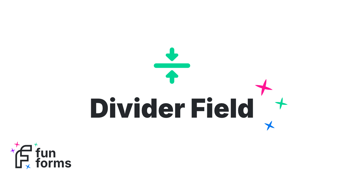Divider Field – Organize Your Form with Horizontal Section Dividers